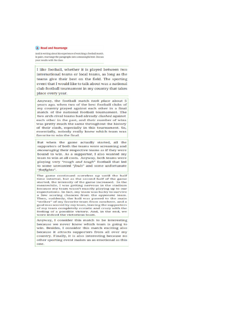 Reading Capter 2 Event | PDF