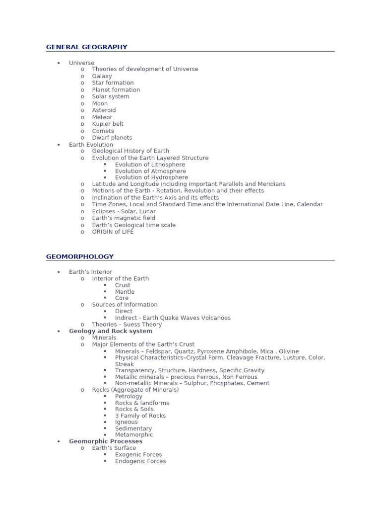General Geography | PDF