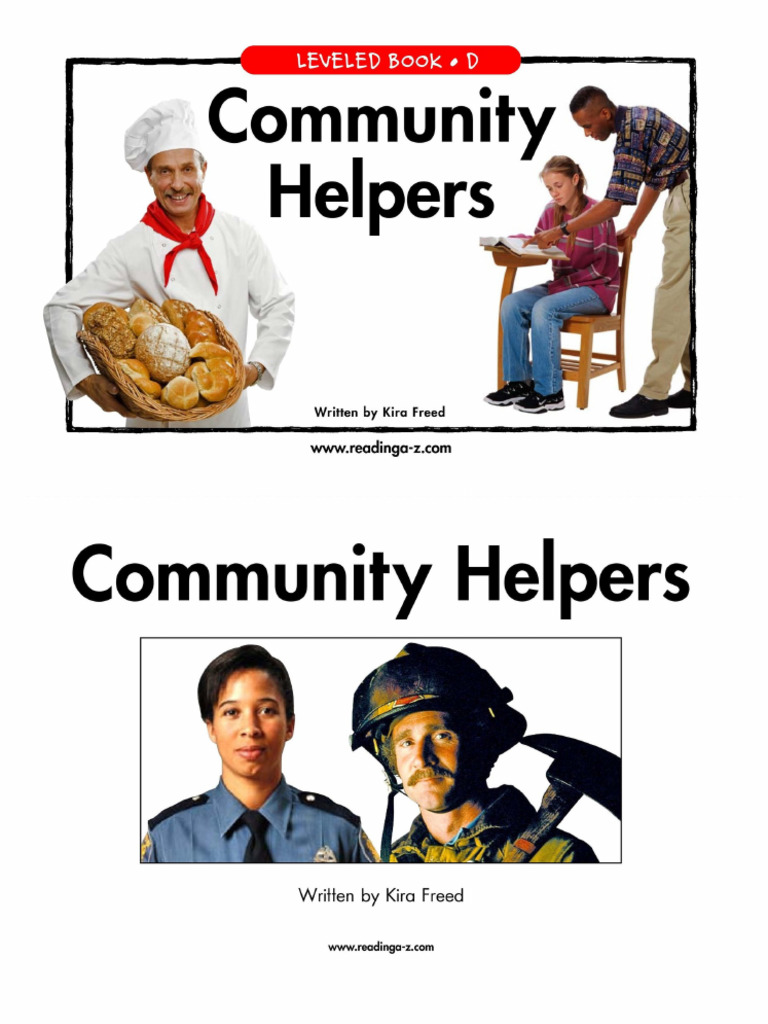 Community Helpers (横） | PDF