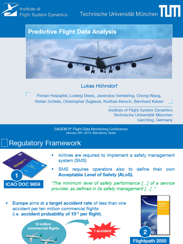 TUM-Predictive Flight Data Analysis | PDF | Statistics | Predictive ...
