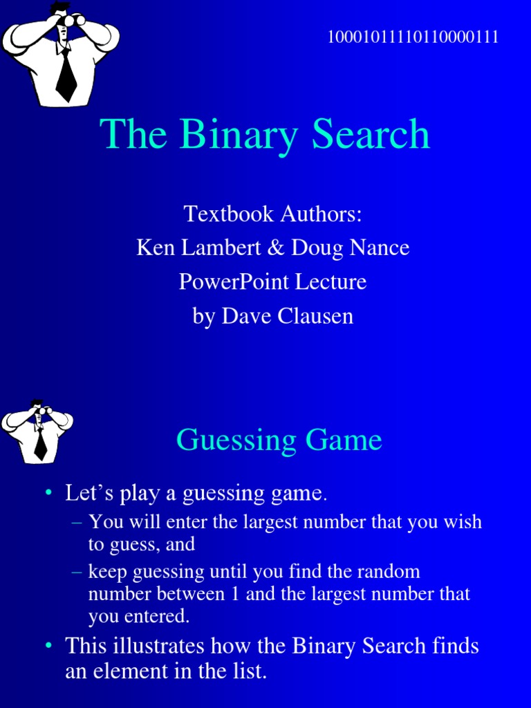 Binary Search | PDF | Array Data Structure | Theoretical Computer Science