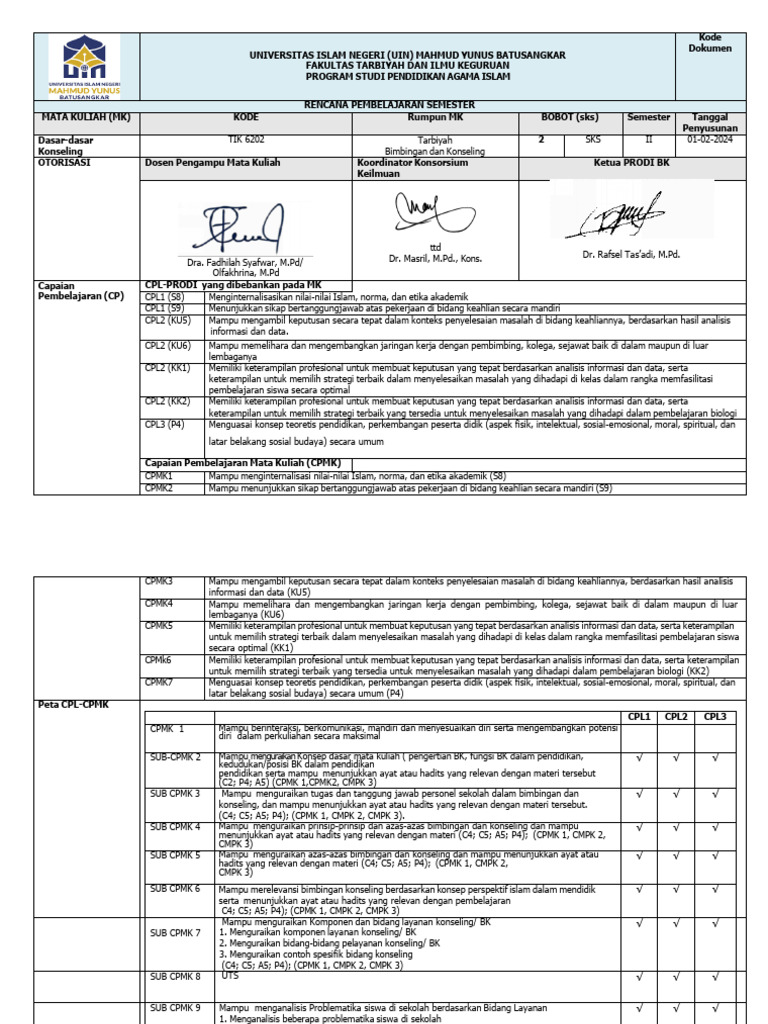 RPS DDK PAI 2024-2025 | PDF