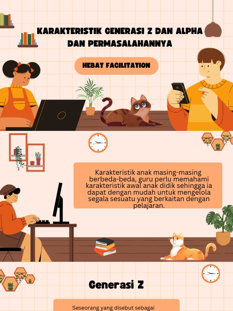 Karakteristik Dan Tantangan Gen Z Dan Alpha | PDF