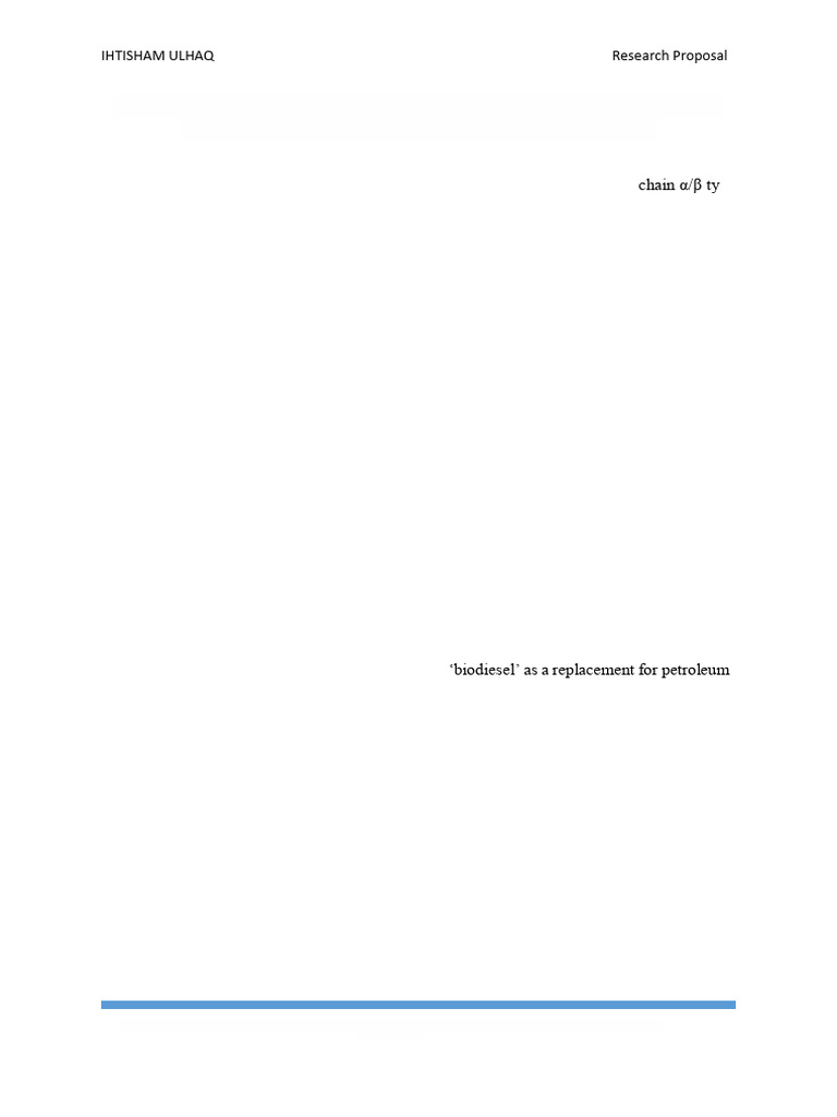 Applied Micro Research Proposal | PDF