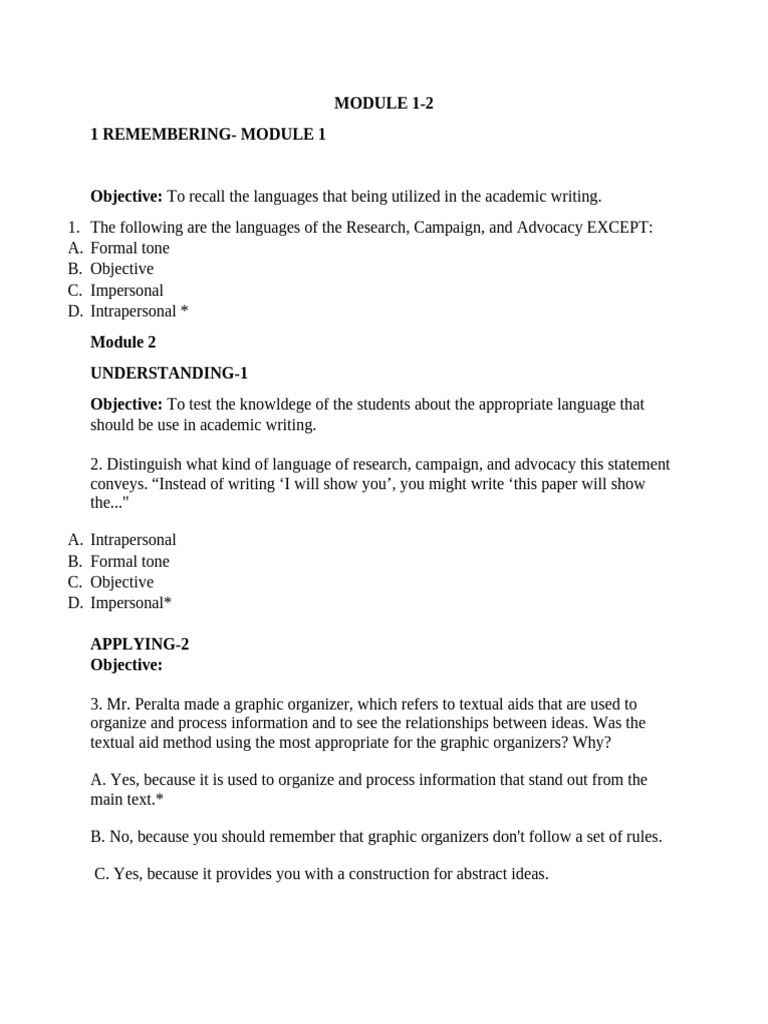 UNIT 1 (MODULE 1-2) | PDF