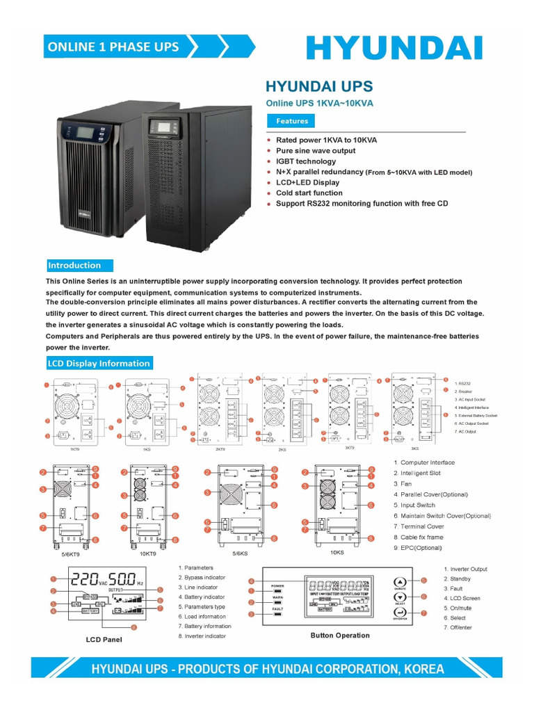 Catalogue Ups 1kt9 10kt9 | PDF