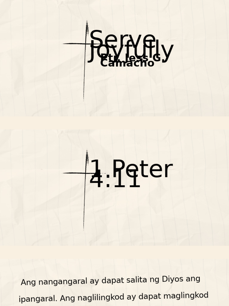 Serve Joyfully | PDF