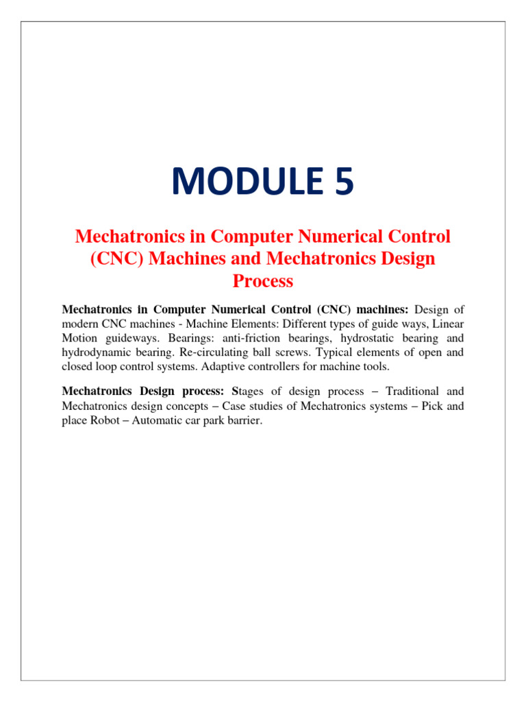 Nee Notes Module 5 | PDF