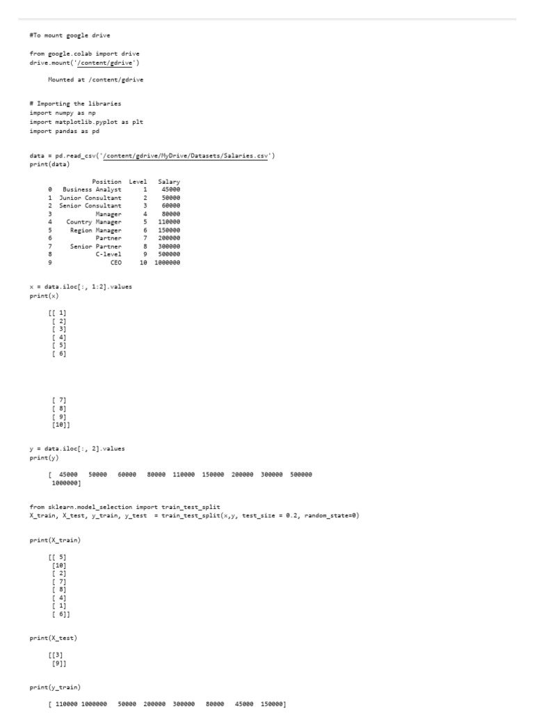 Day 5 Random Forest-Regressor - Ipynb - Colaboratory | PDF