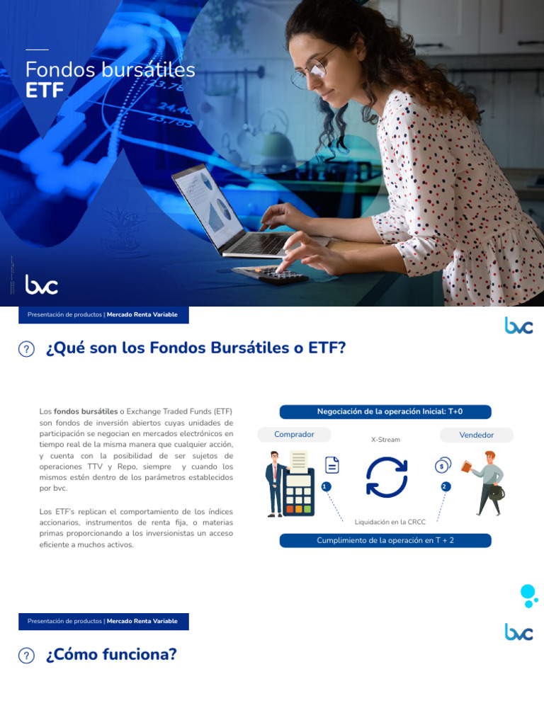 El Qué y Cómo de Los Fondos Bursátiles - ETF | PDF