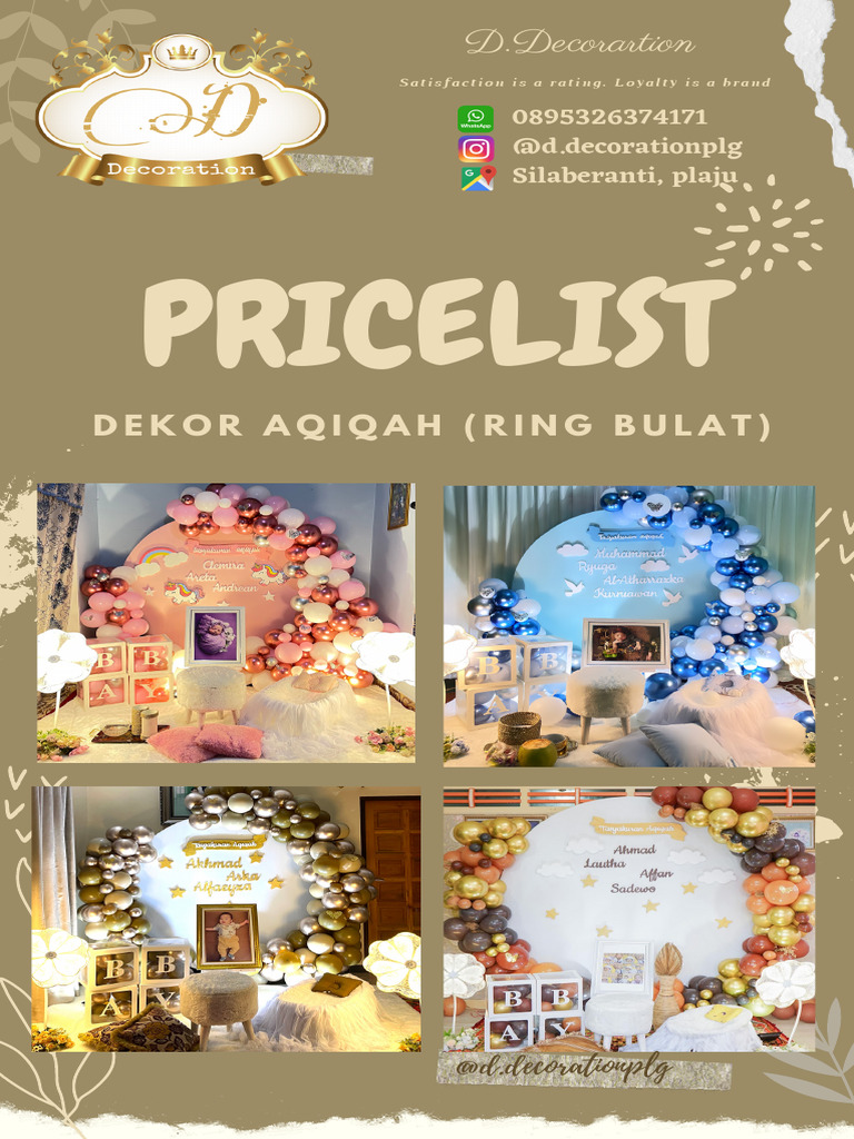 Dekor Ring Bulat | PDF