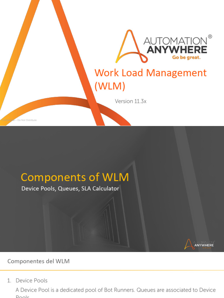 Work Load Management - Creating Device Pools and Queues | PDF