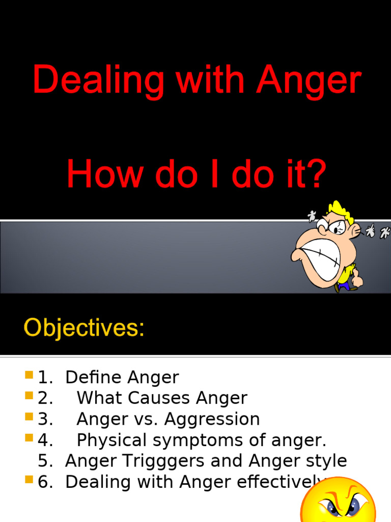 Anger Management | PDF