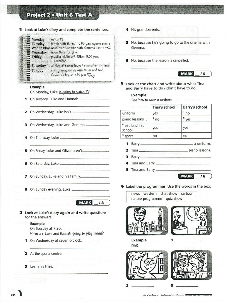 Project 2 Unit 6 Test | PDF