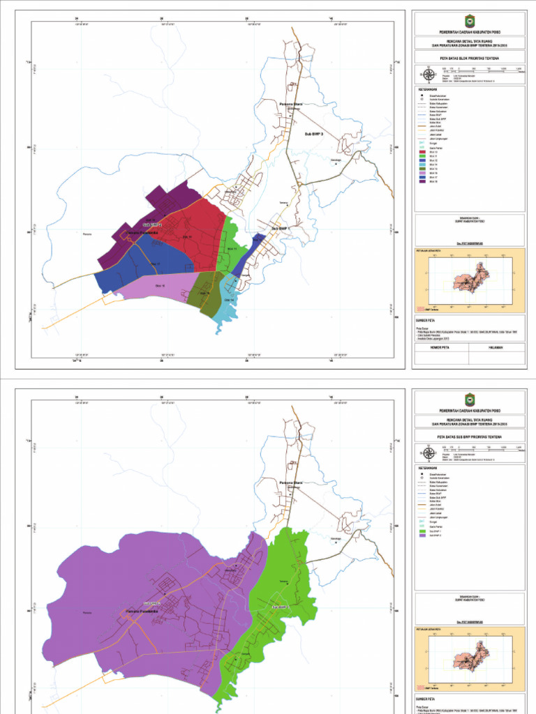 13.peta Batas Blok Prioritas Tentena | PDF