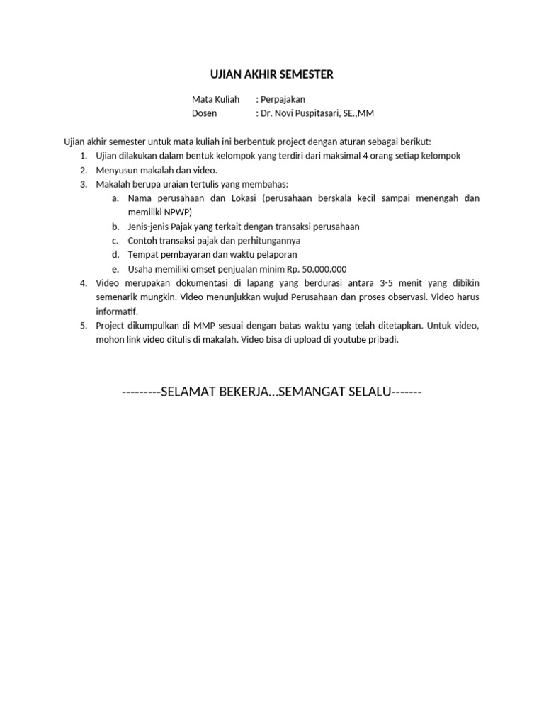 Project UAS Mei 2024 | PDF