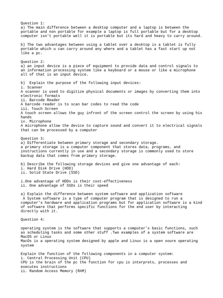 HW Ict | PDF | Computer Hardware | Games & Activities