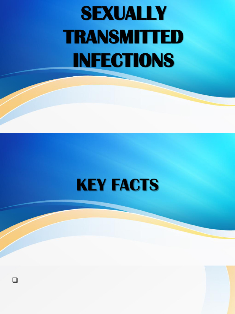 Sexually Transmitted Infections | PDF