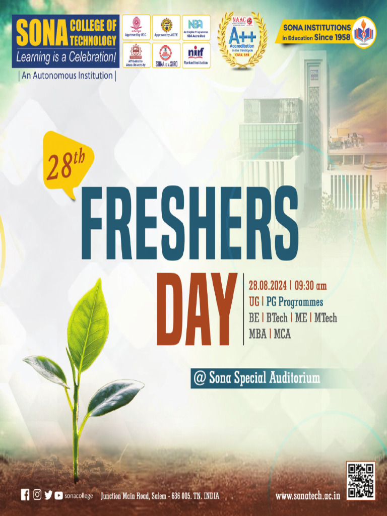 Freshers Day | PDF