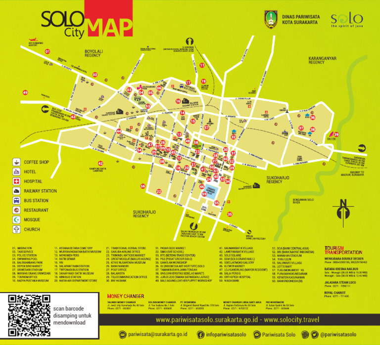 Peta Wisata Solo | PDF