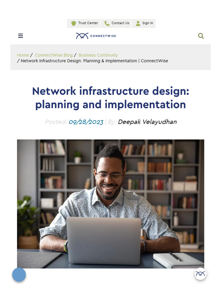 Network Infrastructure Design - Planning & Implementation - ConnectWise ...