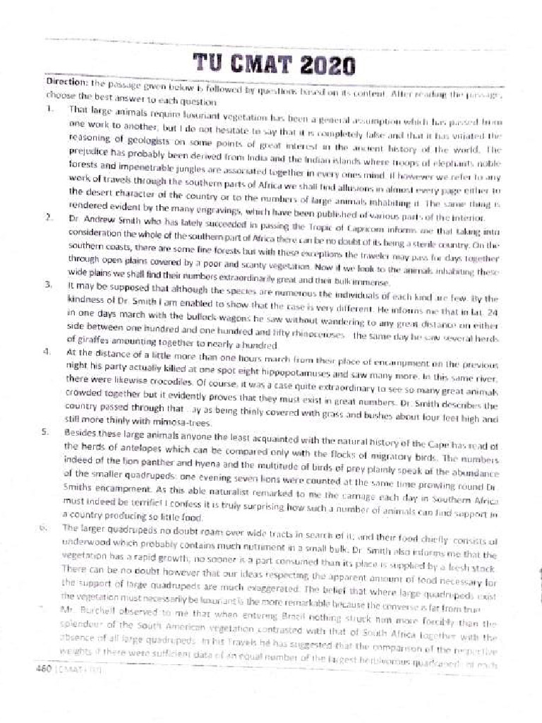 Cmat 2020 Compressed | PDF