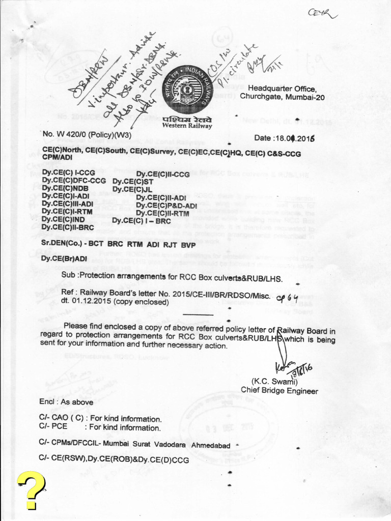 4.protection Arrangement For RCC Box Culverts & RUB-LHS (No.2015CE ...
