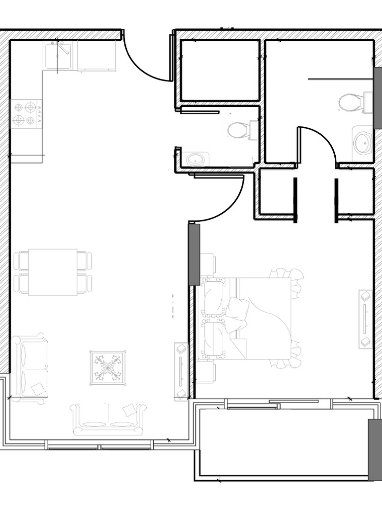 Terra Tower Layouts-2 1 Bed | PDF