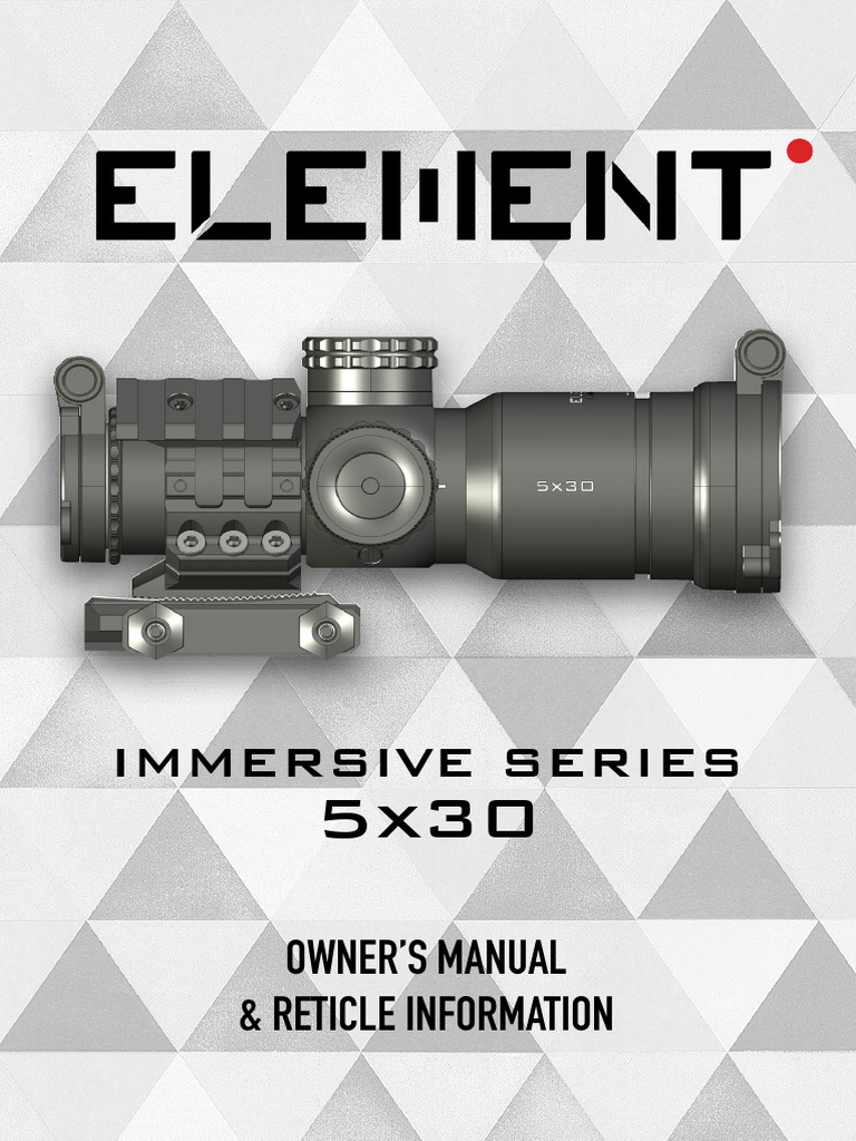 Immersive 5x30 Manual | PDF