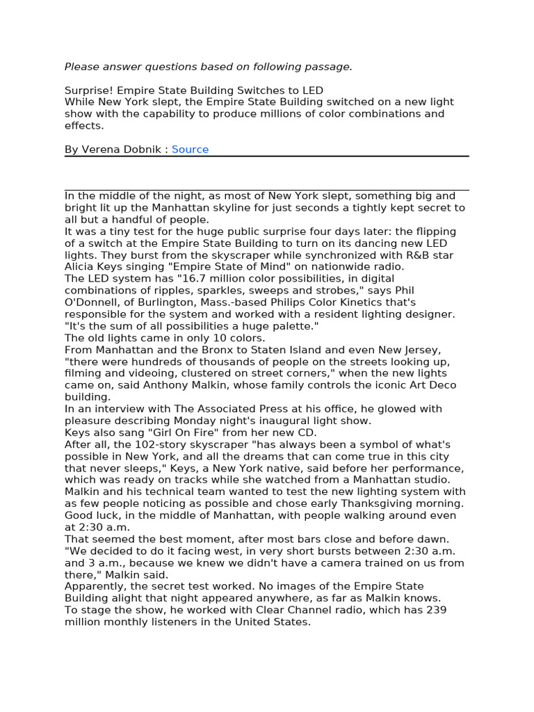 Reading TOEFL Ibt 2 Exercise | PDF