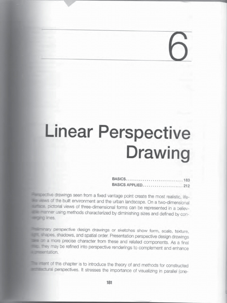 Fundamentals of Perspective | PDF