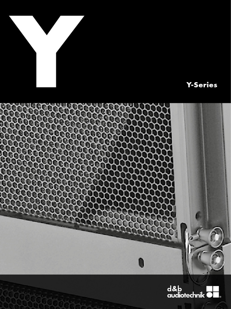 Dbaudio System Brochure y Series en | PDF