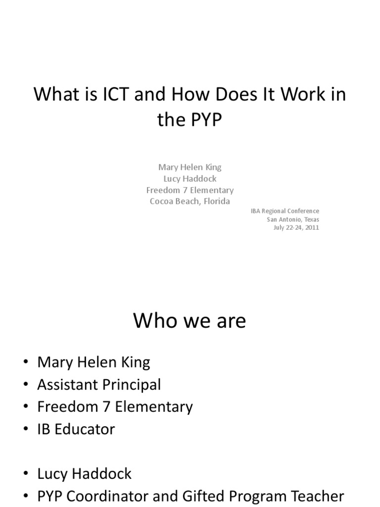 What Is ICT and How Does It Work | PDF | Educational Technology ...