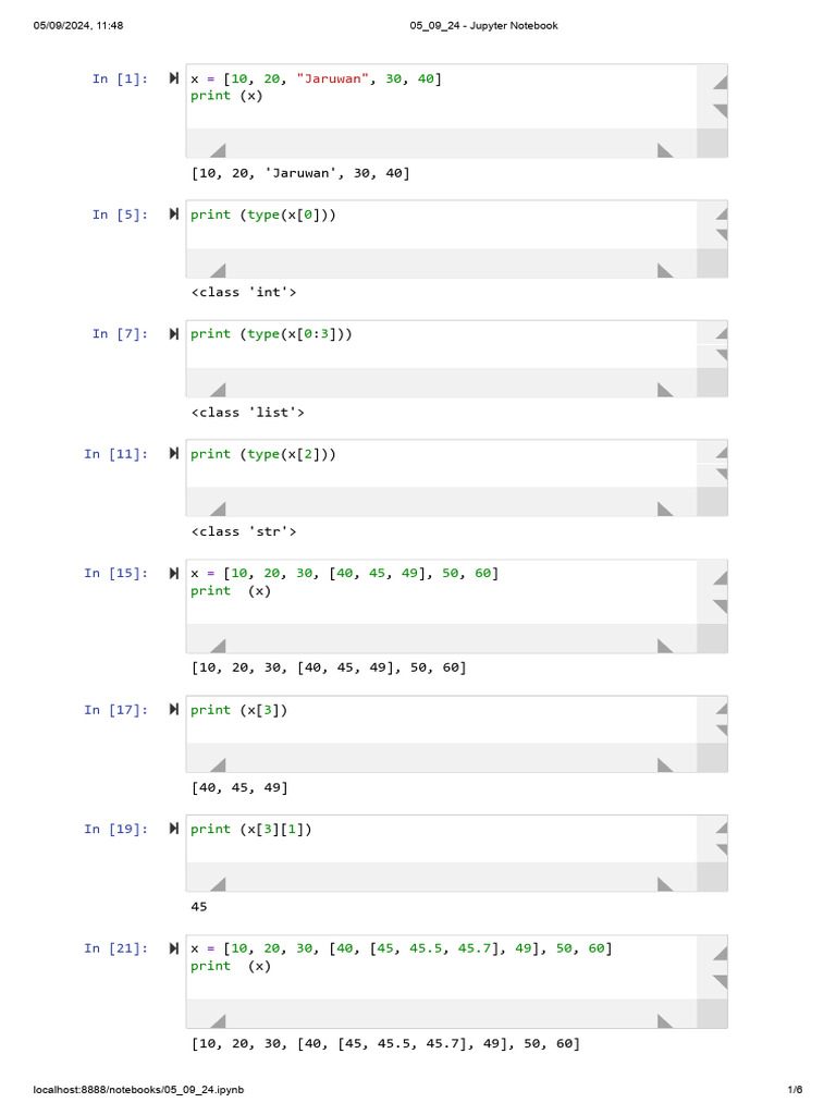 05 - 09 - 24 - Jupyter Notebook | PDF