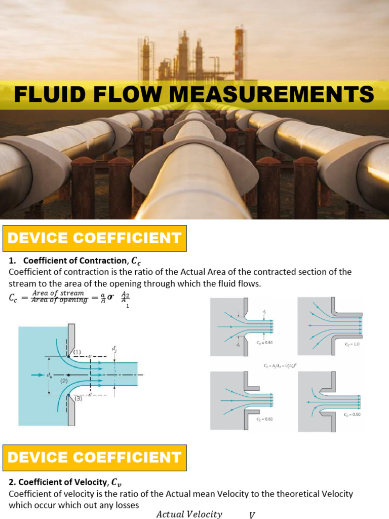 Fluid Flow Measuring Device | PDF