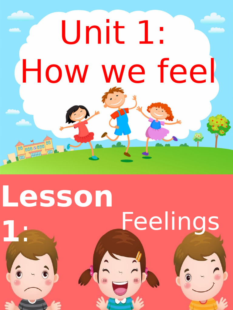 Unit 1_Lesson 1_Feelings | PDF
