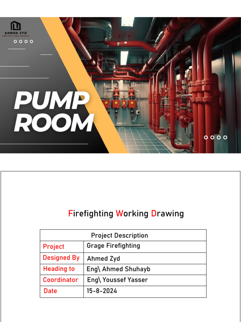 Grage Firefighting & Pump Room Design | PDF