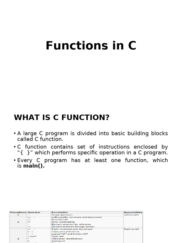 Unit 4functions | PDF