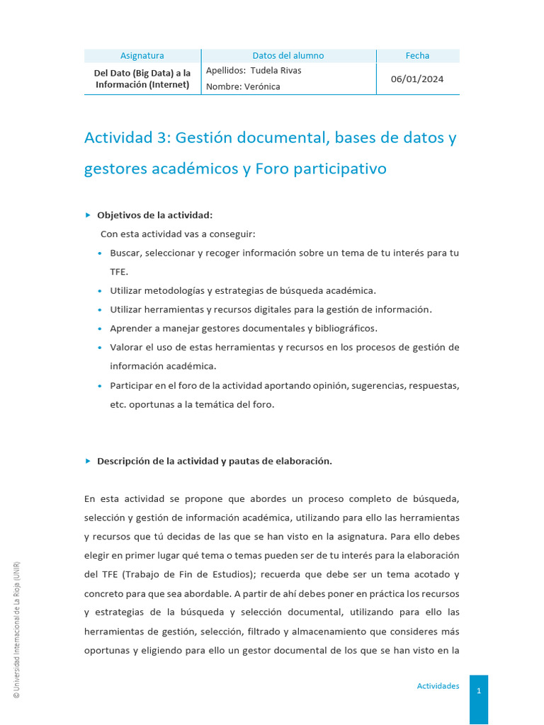 Act3 Gestión Documental | PDF