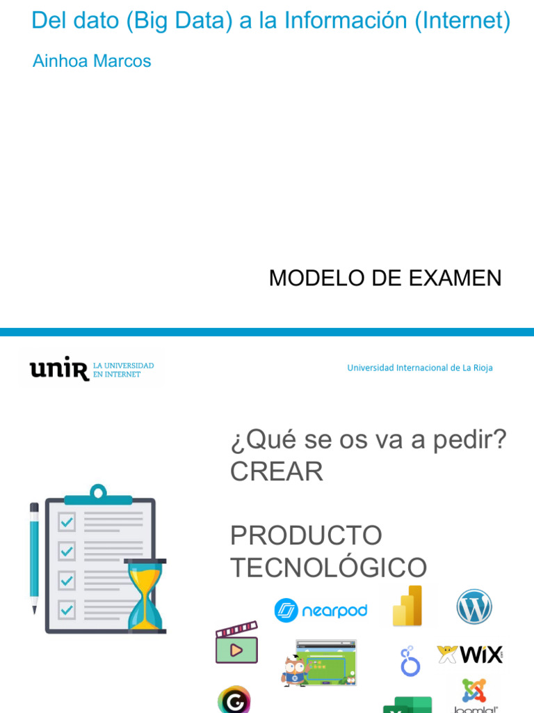 Modelo de Examen Big Data | PDF