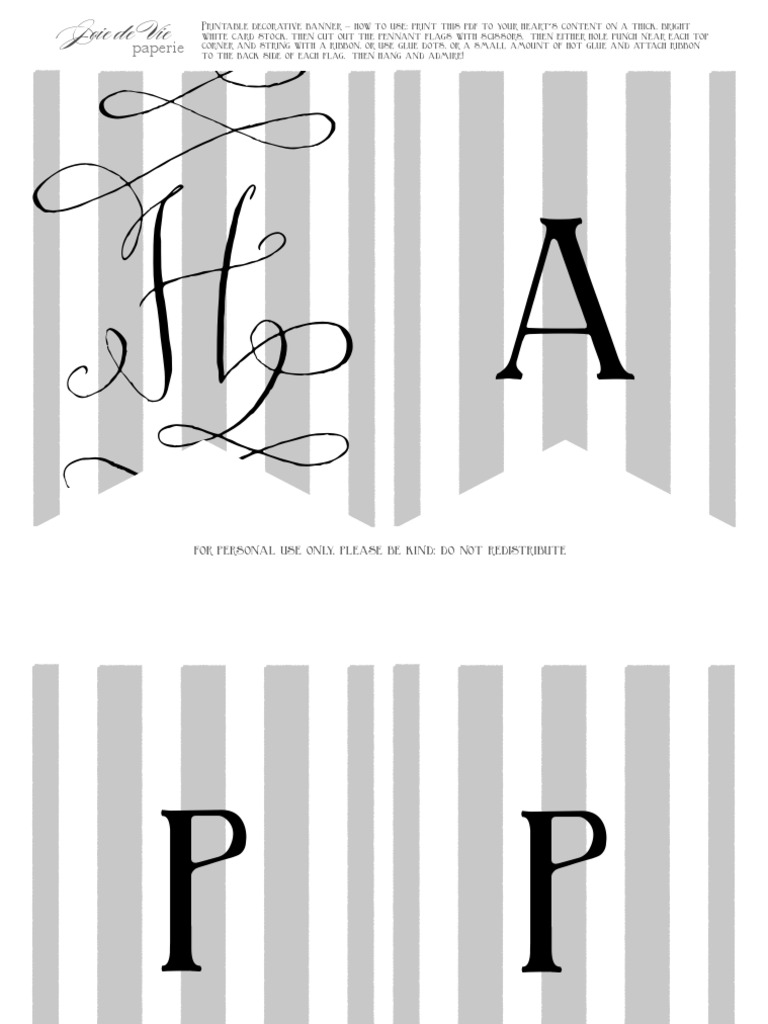 NYE - Banner in Black + Silver | PDF