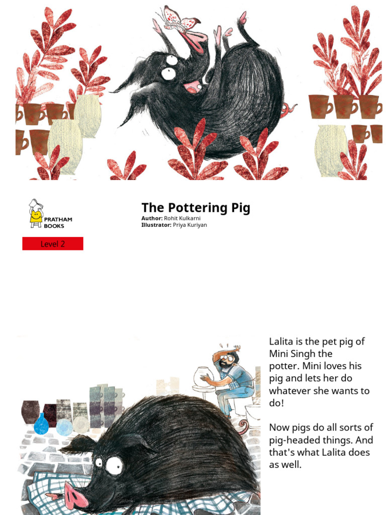 The Pottering Pig | PDF