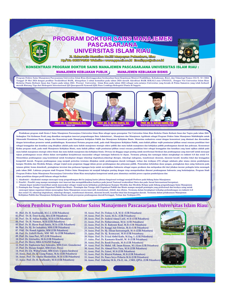 Brosur Prof Sufian Acc | PDF