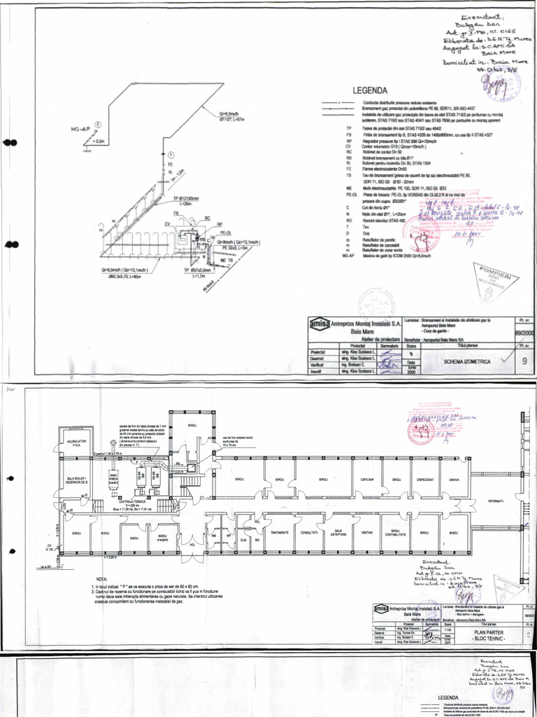 SCHEMA RETELE GAZ | PDF