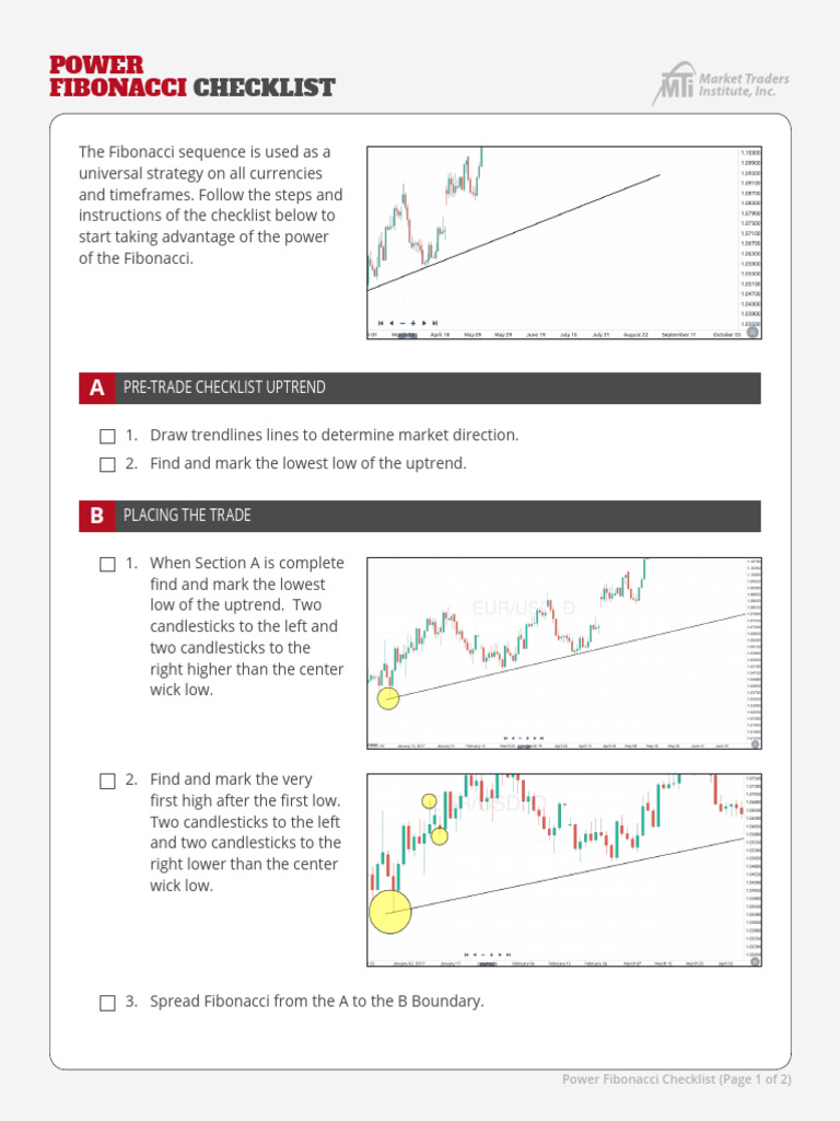 Power Fibonacci Checklist | PDF