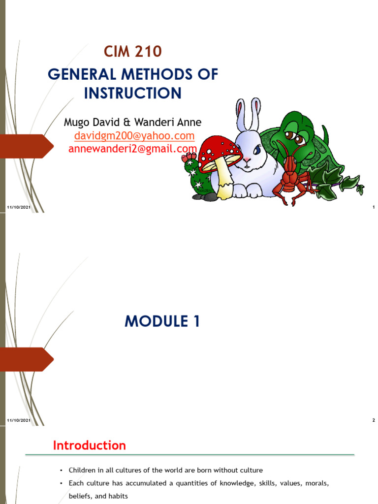 CIM 210 TOPIC 1pdf | PDF