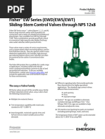 Fisher ES and EAS Sliding - Stem Control Valves: ES Valve Product ...