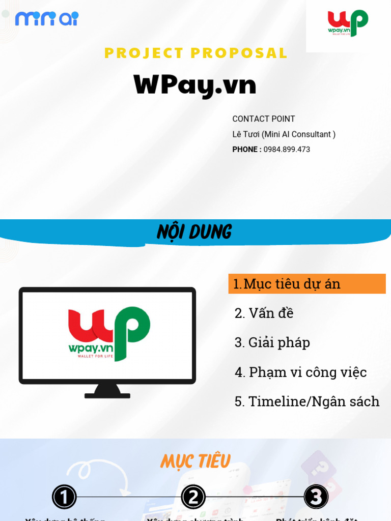 Proposal Wpay - VN | PDF