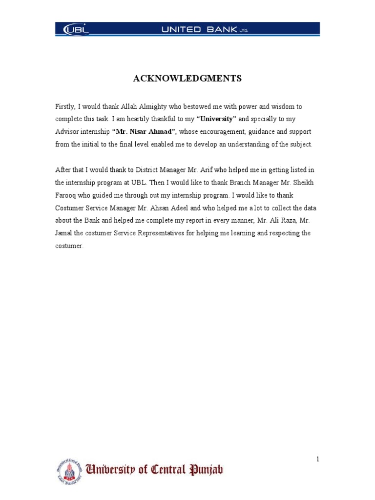 UBL | Transaction Account | Banks