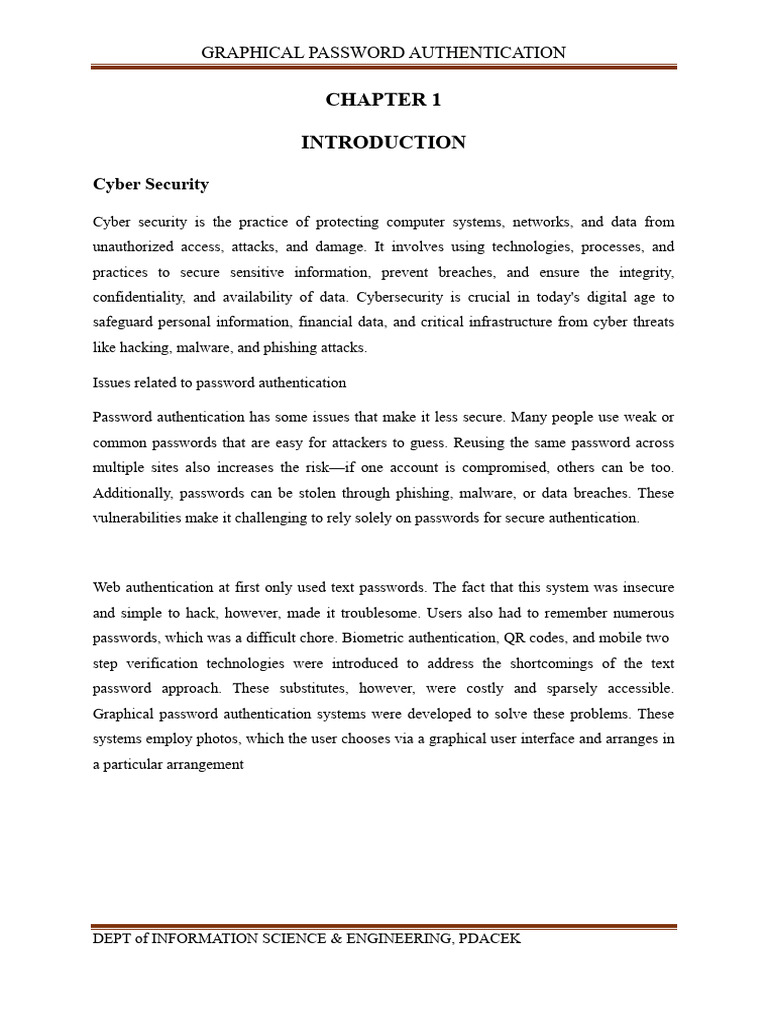 Graphical Password Authentication Pdf